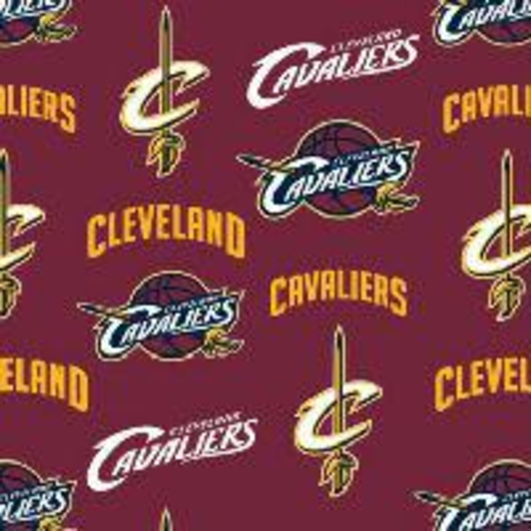 Fleece,sports, Cleveland Cavaliers 60" Wide Listed @1/2 Yard - Etsy