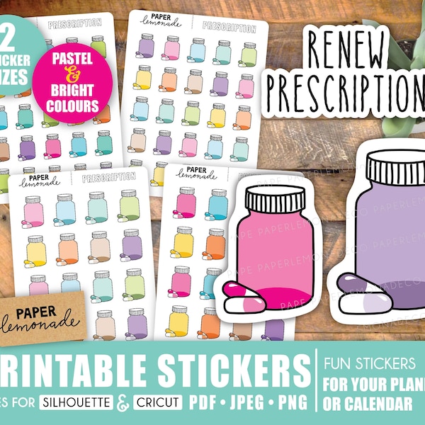 Medication Refill - Etsy