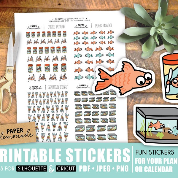 Fish Tank Stickers - Etsy