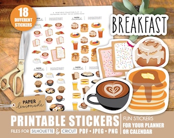 Happy Pancakes Breakfast Reminder Tracker Erin Condren Life - Etsy
