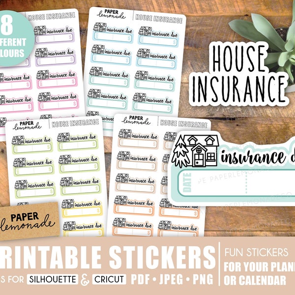 Insurance Stickers - Etsy