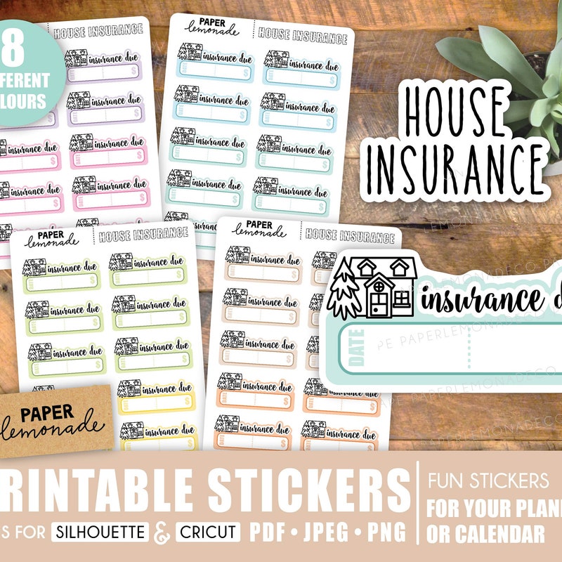 Insurance Stickers - Etsy