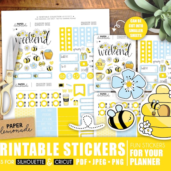 Honey Bee Printables - Etsy