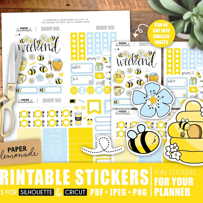 Printables Stickers - Etsy