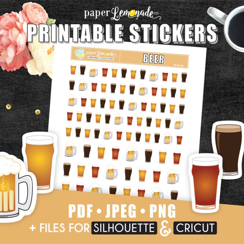 Printable Beer - Etsy