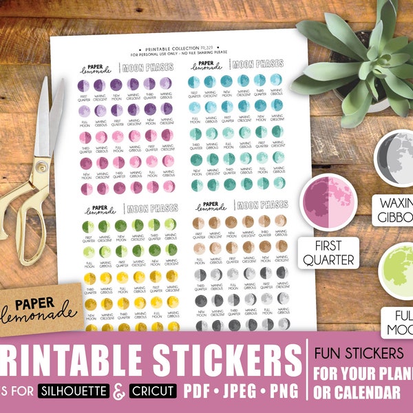 Moon Phases - Etsy