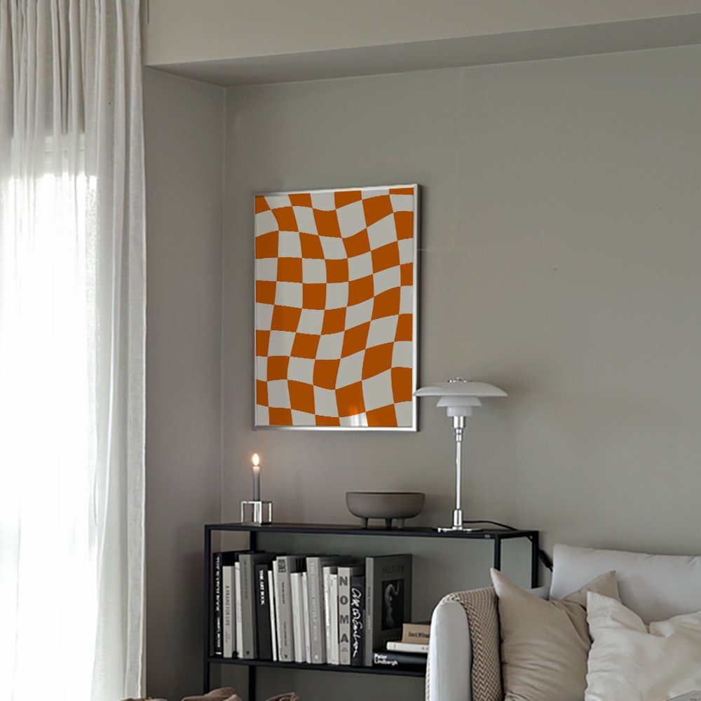 Printable Groovy Poster, Hippie Poster, Mid Century, Retro Wall Print ...