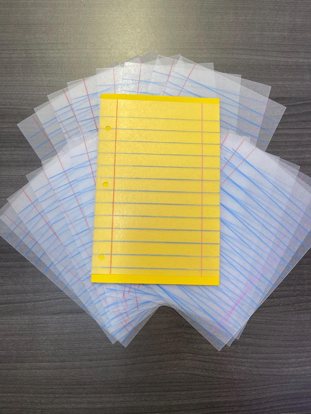 Handmade Shrinky Dink Paper: Medium Sized School Paper Note Cards DIY ...