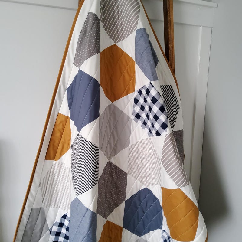 Modern Boy Quilt - Etsy