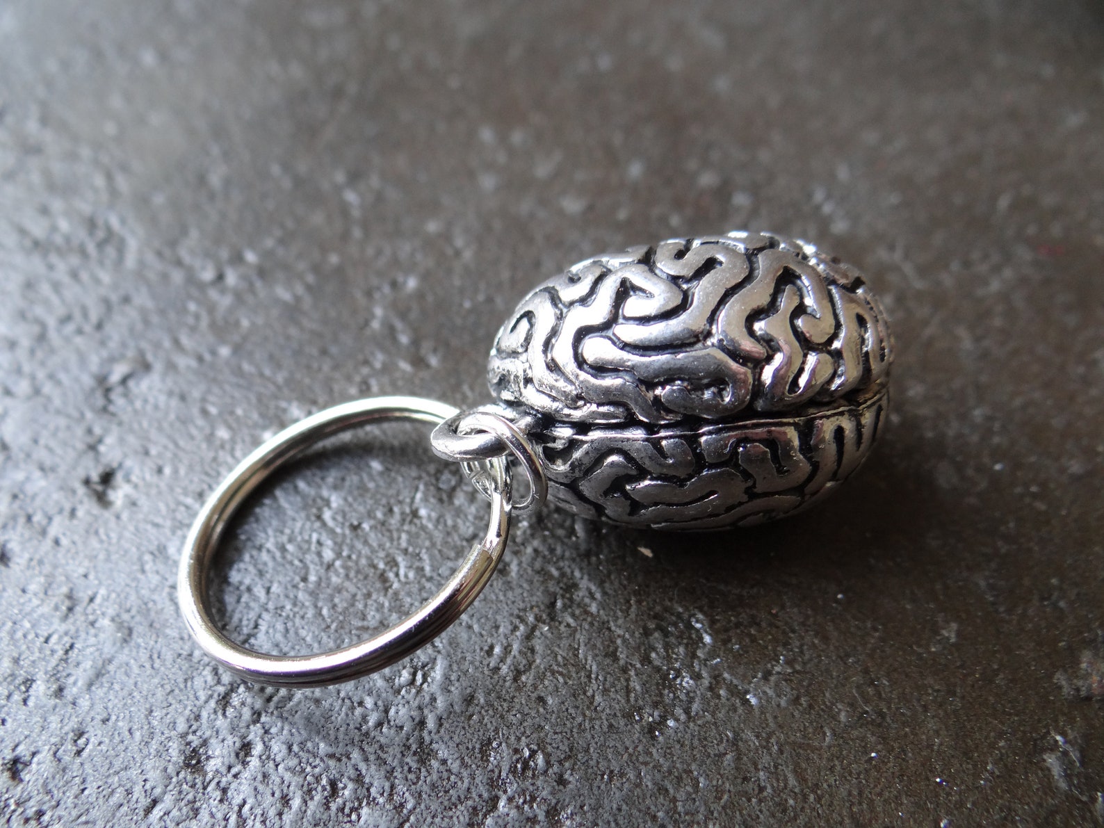 3D Brain Keyring // Keychain // Neuroscience Key Ring // Biology ...