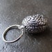 3D Brain Keyring // Keychain // Neuroscience Key Ring // Biology ...