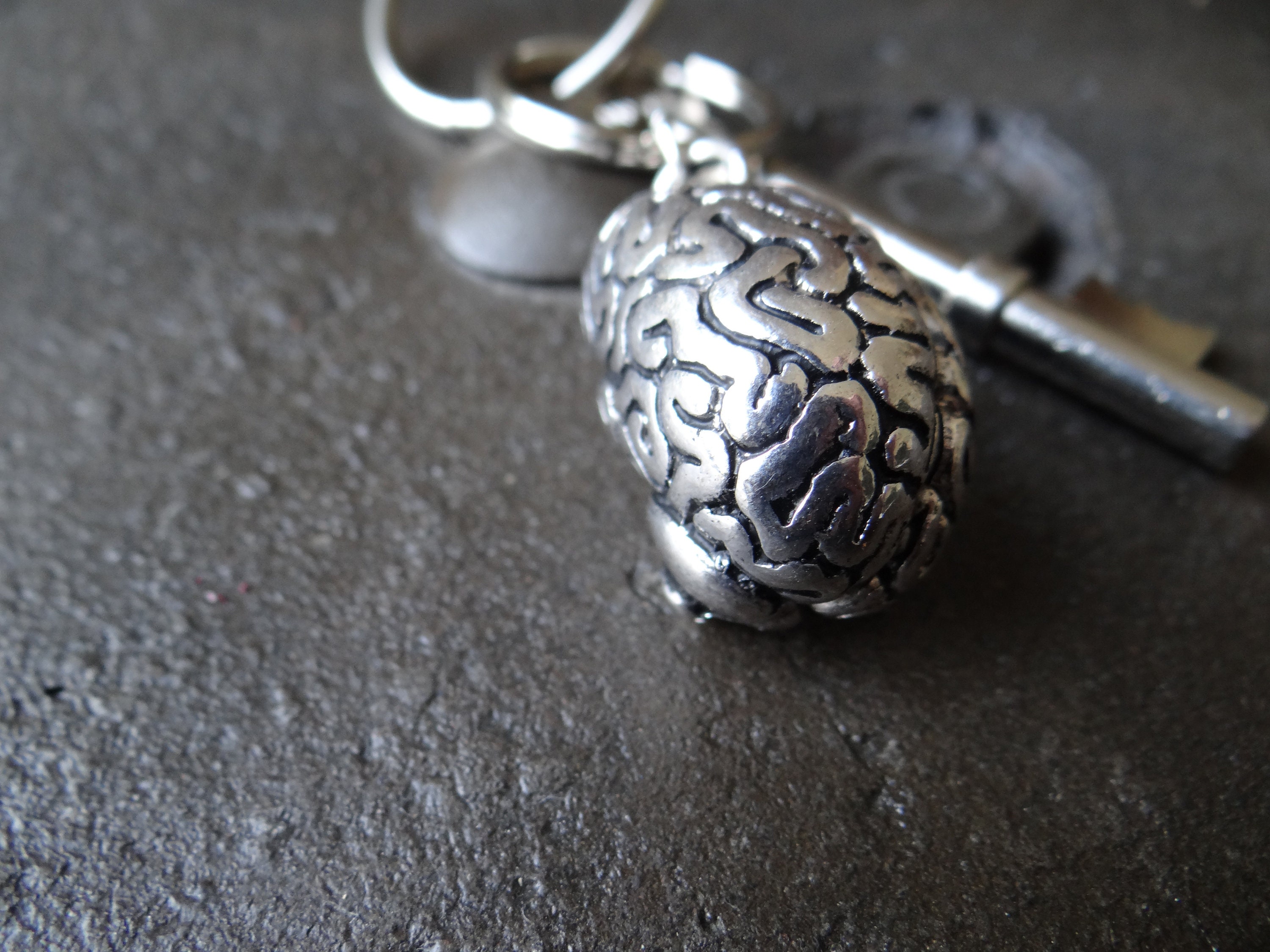 3D Brain Keyring // Keychain // Neuroscience Key Ring // | Etsy UK