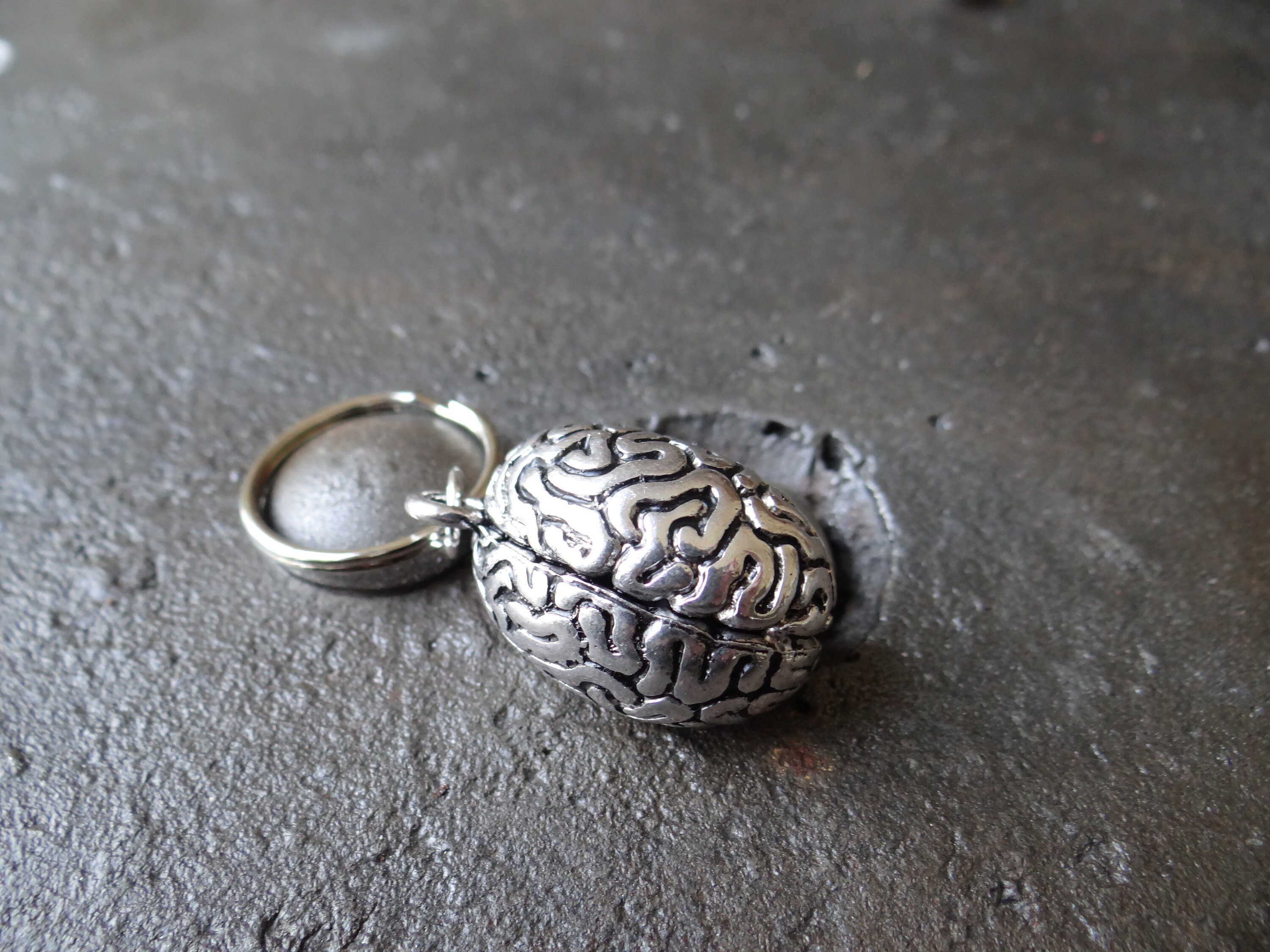 3D Brain Keyring // Keychain // Neuroscience Key Ring // | Etsy UK