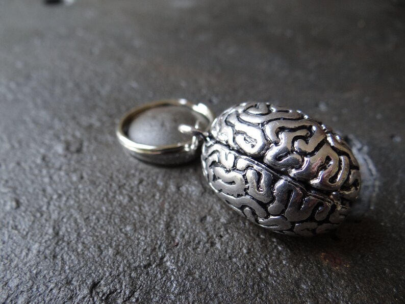 3D Brain Keyring // Keychain // Neuroscience Key Ring // - Etsy UK