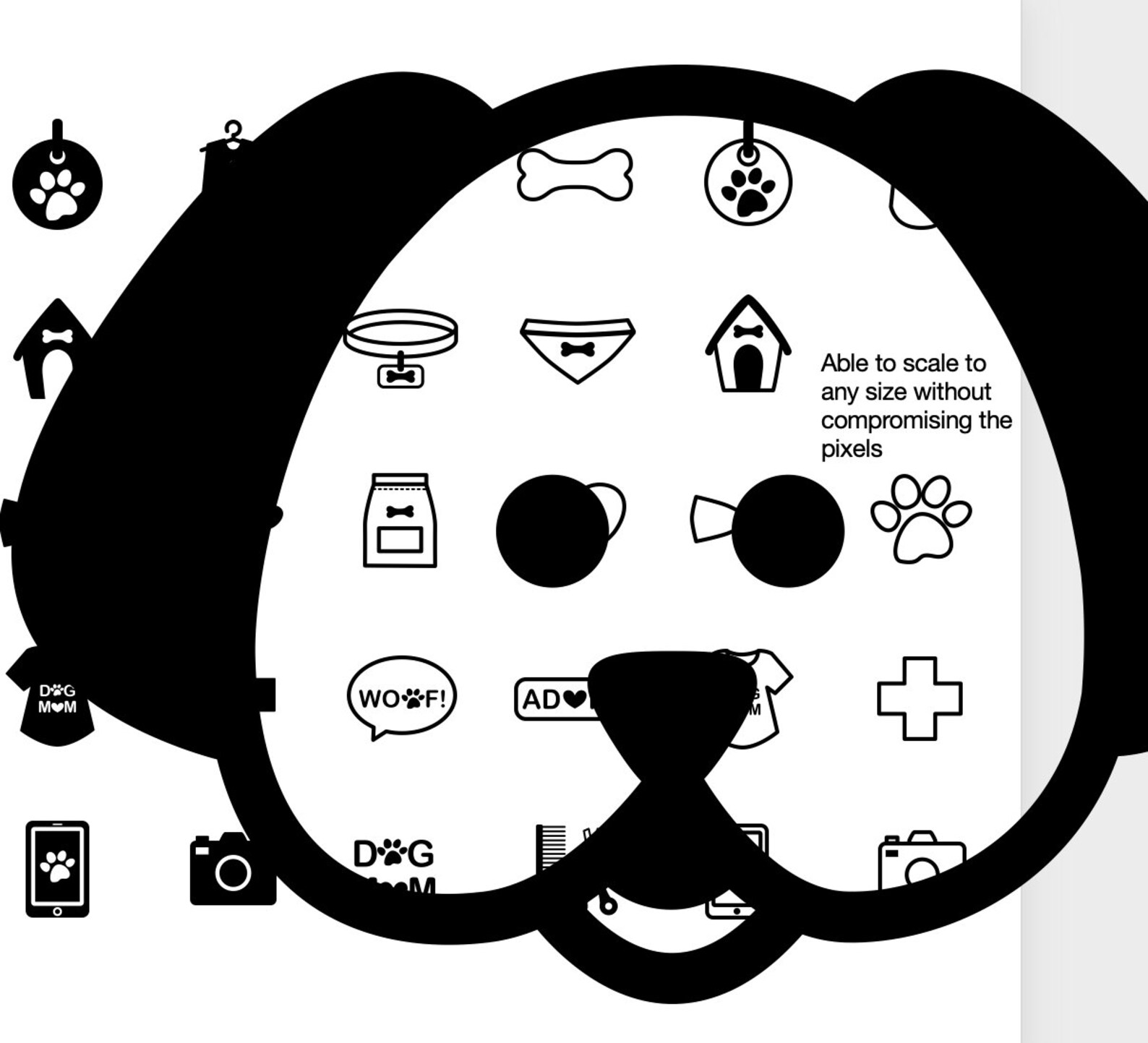 Dog Microsoft Ppt Word Doc Icons Dog Ppt Clipart Dog Pptx - Etsy