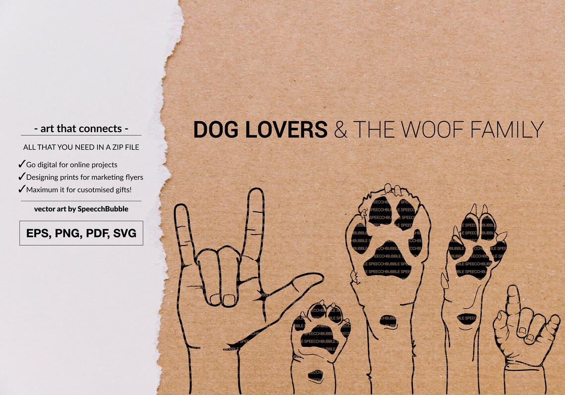 I Love Dog Eps, Baby I Love You Hand Sign Svg, Baby Hand Svg, Puppy Paw ...
