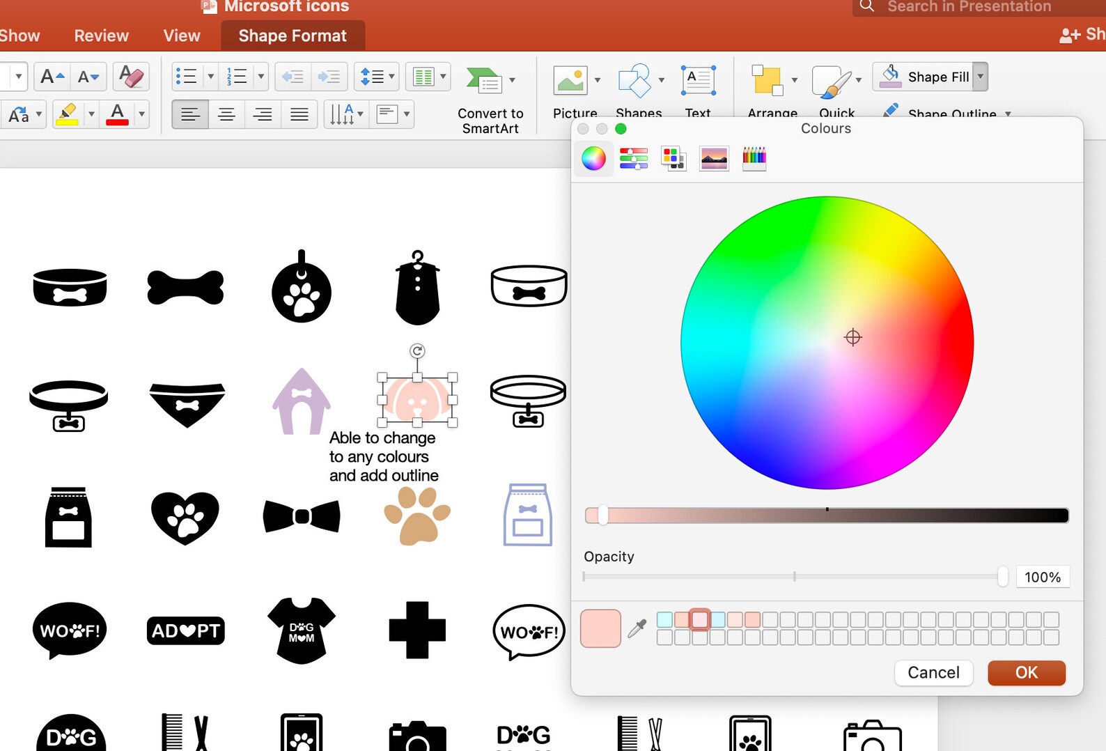 Dog Microsoft Ppt Word Doc Icons Dog Ppt Clipart Dog Pptx - Etsy