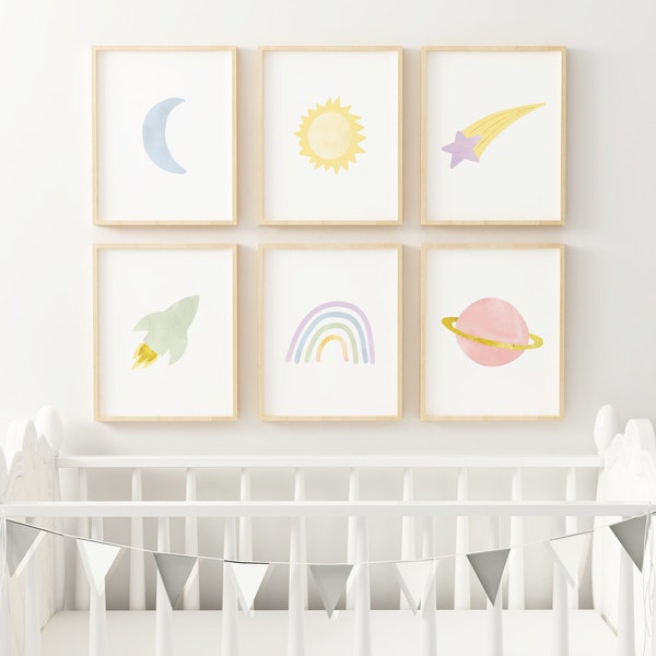 Outer Space Nursery - Etsy