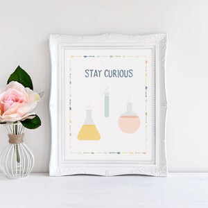 Science Classroom Decor / Printable Decorations DIY / School Wall Art ...