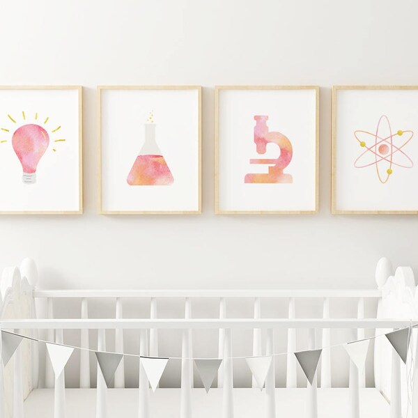 Science Wall Decor - Etsy