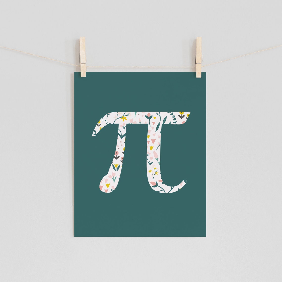 Math classroom decor Math teacher gifts Mathematics art | Etsy