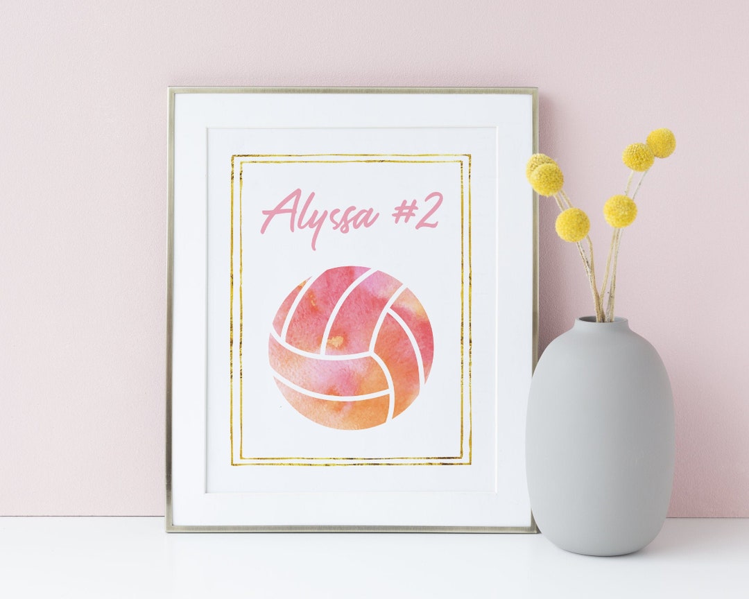 Volleyball Gifts for Girls, Volleyball Player Locker Decorations, Team ...