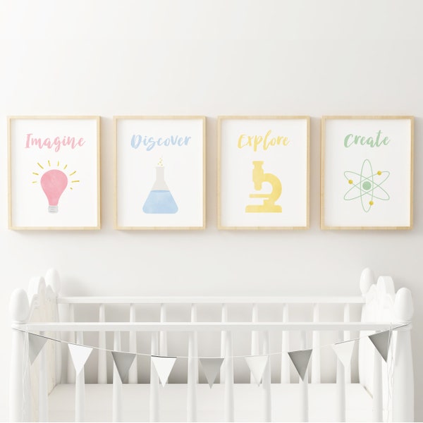 Science Wall Art - Etsy