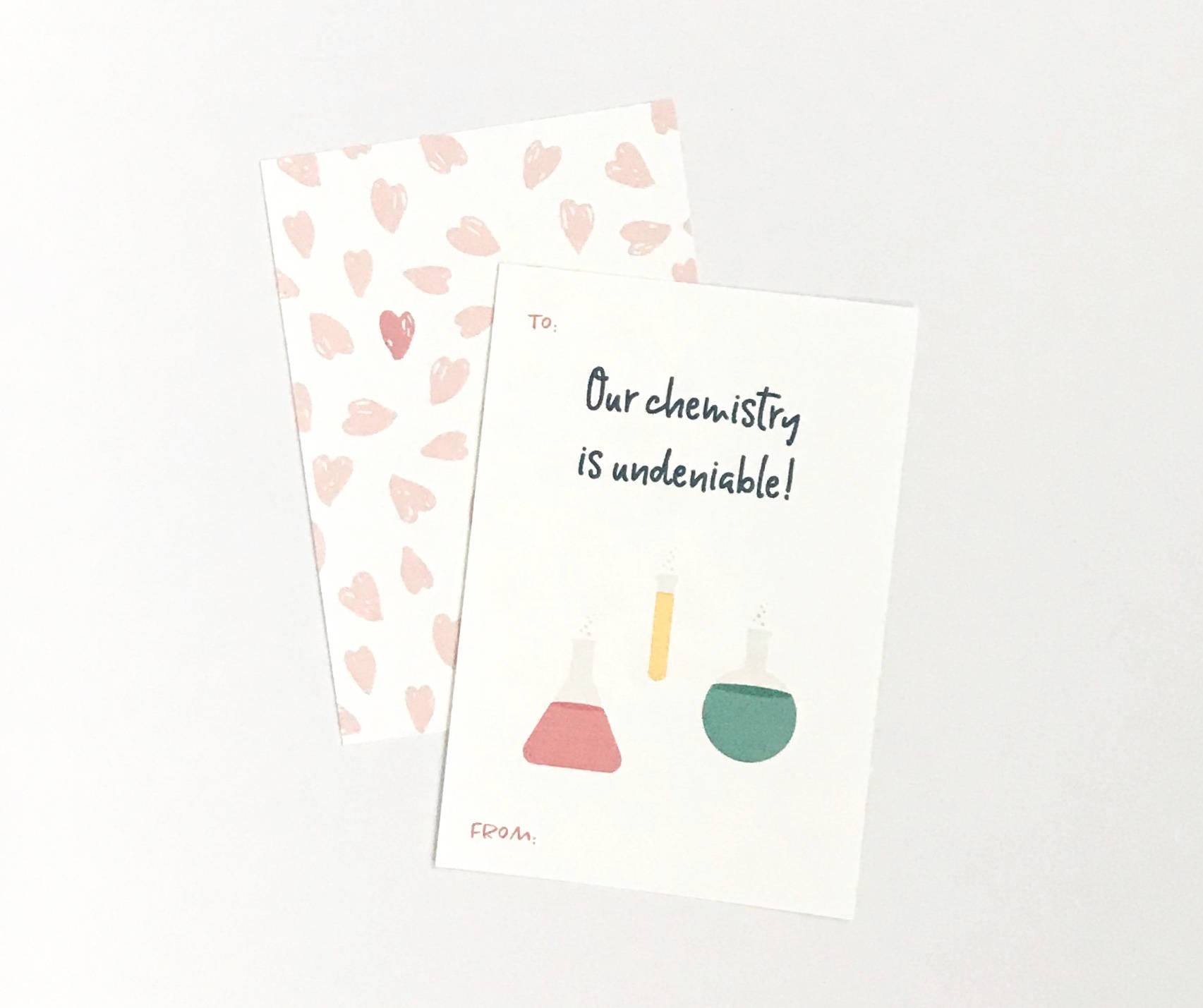 Science Valentines Day Card / Classroom Valentines / Printable | Etsy