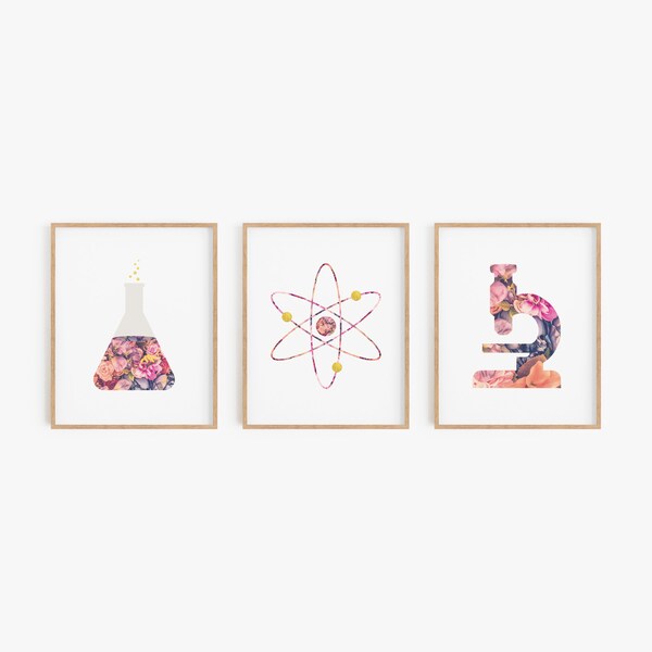 Science Wall Art - Etsy