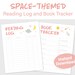 Camping Themed Kids Worksheet Kids Reading Log Book Tracker - Etsy