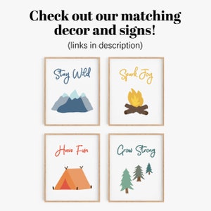 Camping Birthday Invitation, Calling All Campers Party, Camping Theme ...