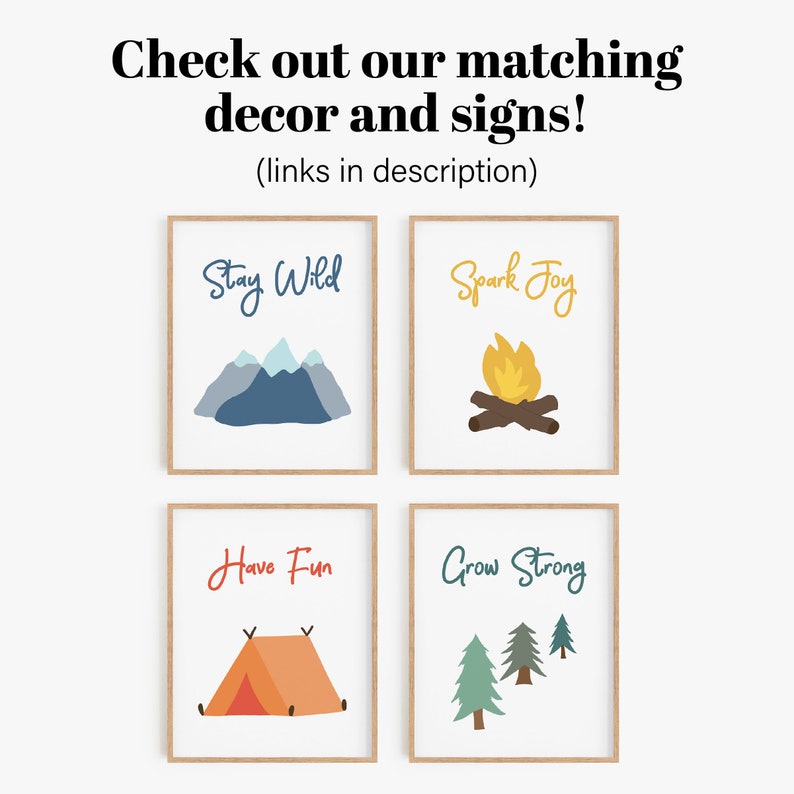 Camping Birthday Invitation Calling All Campers Party - Etsy