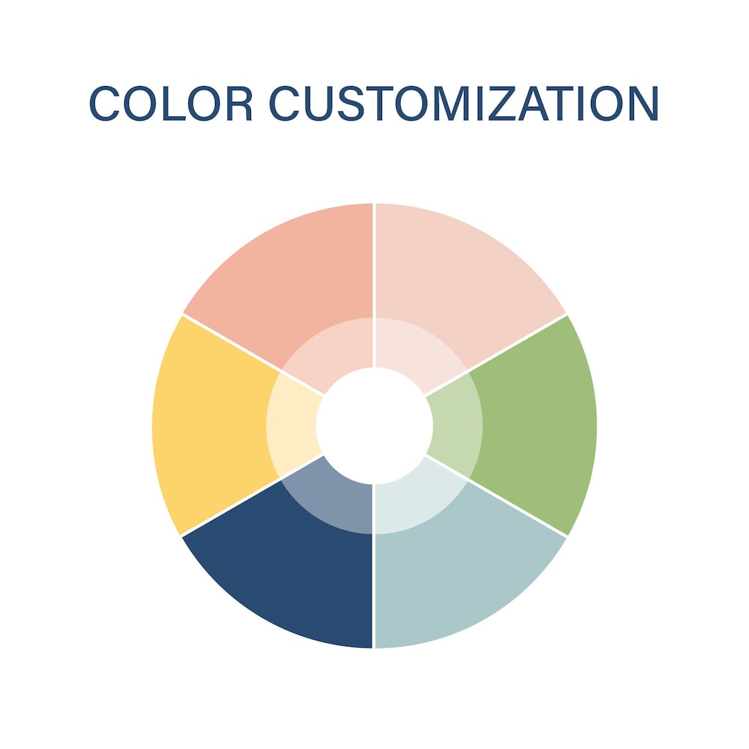 Color or Text Customization - Change the Color or Text of Any of Our ...