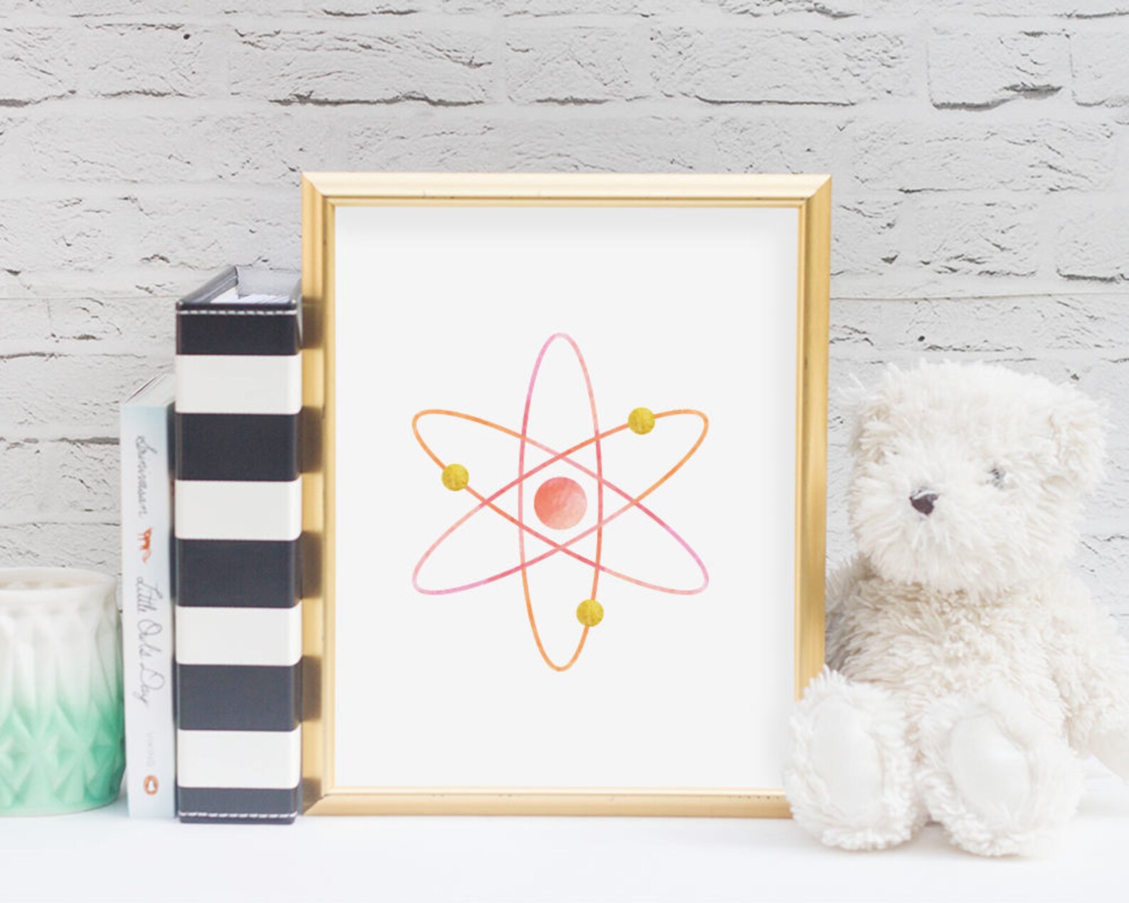 Science Themed Nursery Homeschool Printable Art Kids Room - Etsy