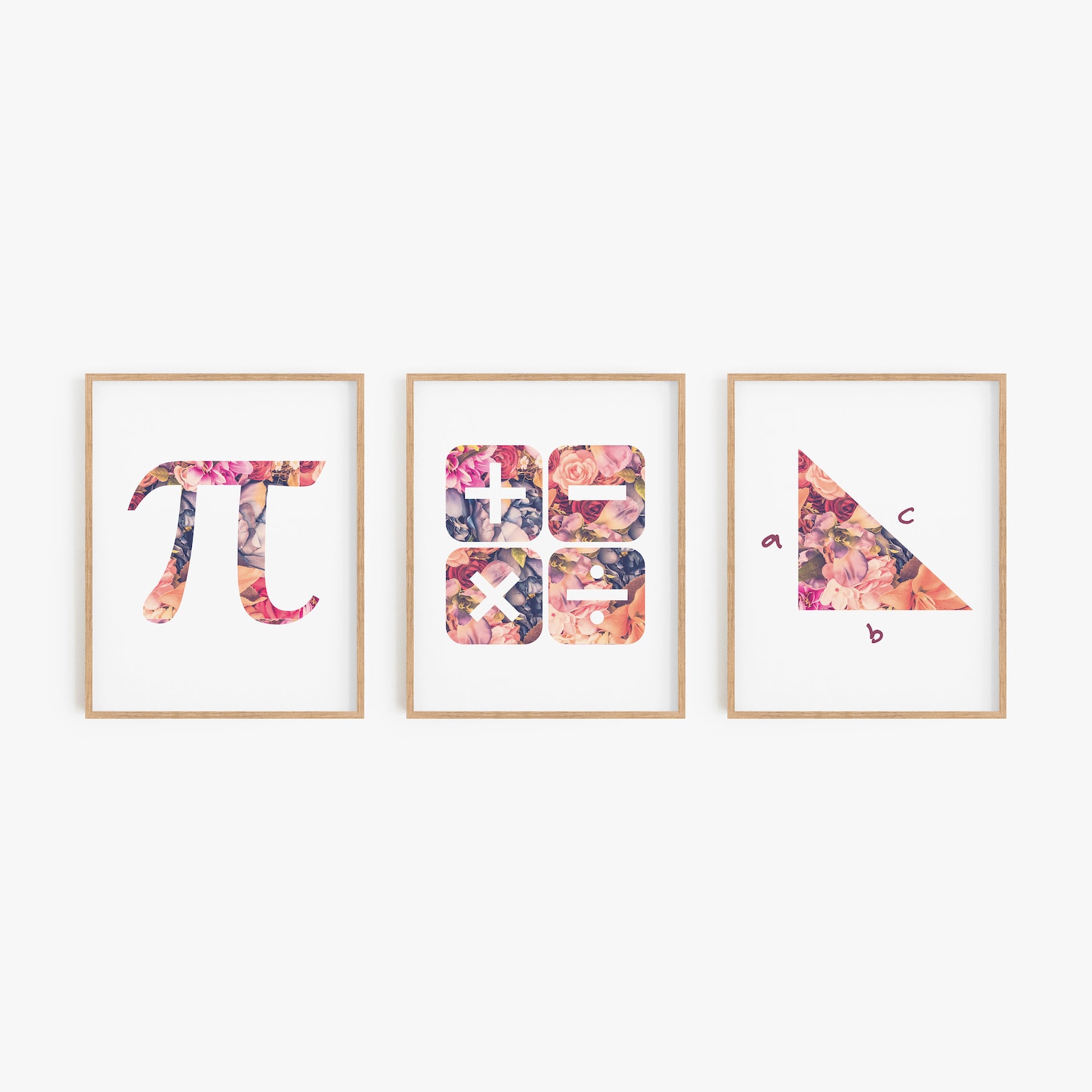 Math Posters Mathematics Art Math Decorations for Girls Math - Etsy