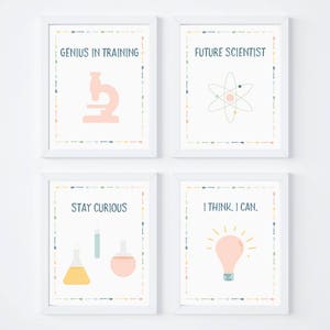 Science Classroom Decor, Printable Science Posters, Science Teacher ...