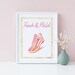 Track and Field Poster, Track Athlete Gift for Girls, Teen Room Art ...