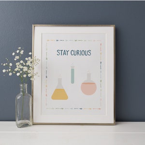 Science Classroom Decor / Printable Decorations DIY / School Wall Art ...