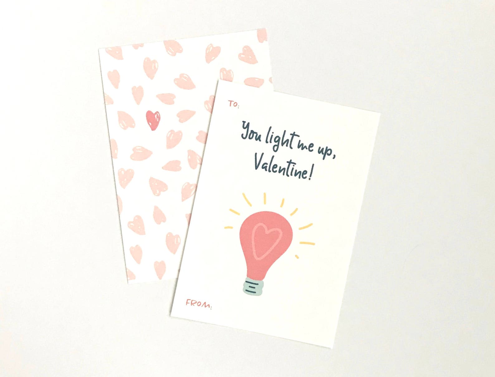 Science Valentine Card Printable Valentines Classroom - Etsy