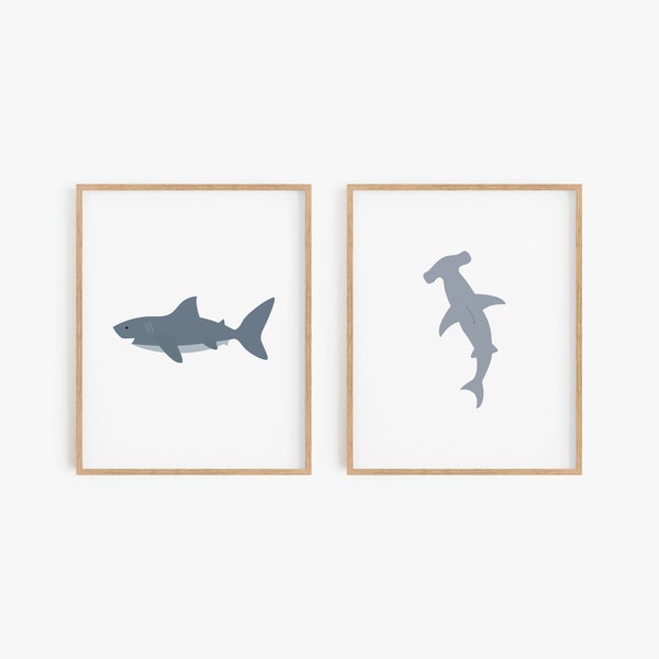 Shark Bedroom - Etsy