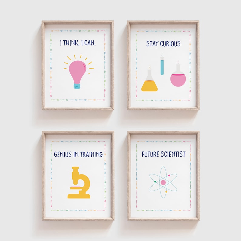 Science Classroom Posters Printable School Decor Chemistry - Etsy