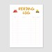 Camping Themed Kids Worksheet, Kids Reading Log, Book Tracker, Summer ...