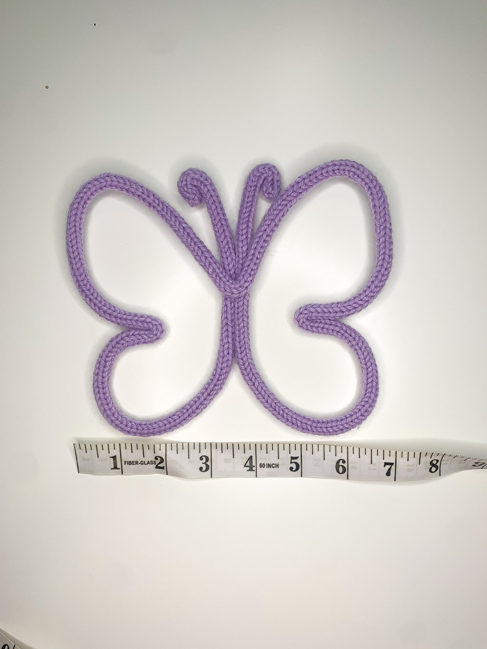 3 Pack Butterfly Decor // Wired Yarn Art // Wall Decor // Yarn ...