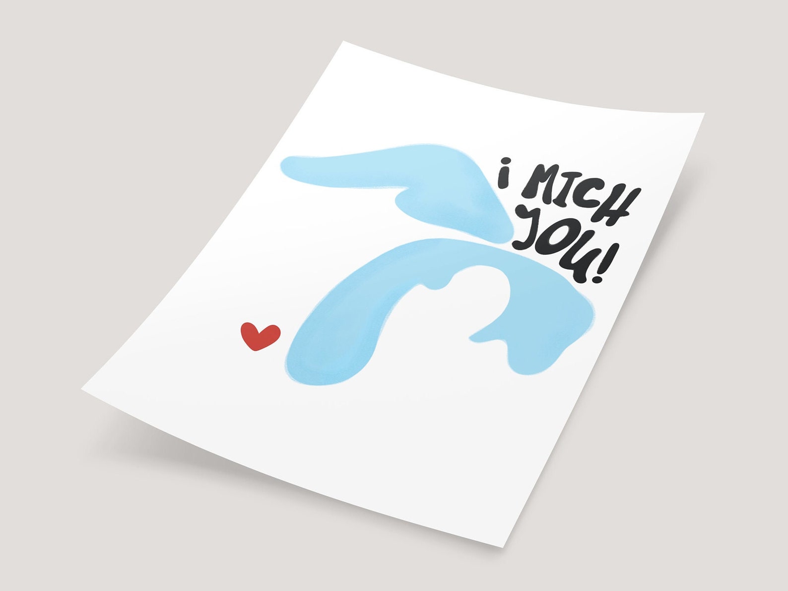 Michigan Handprint Art | Handprint and Footprint Stamp Art | Children's ...