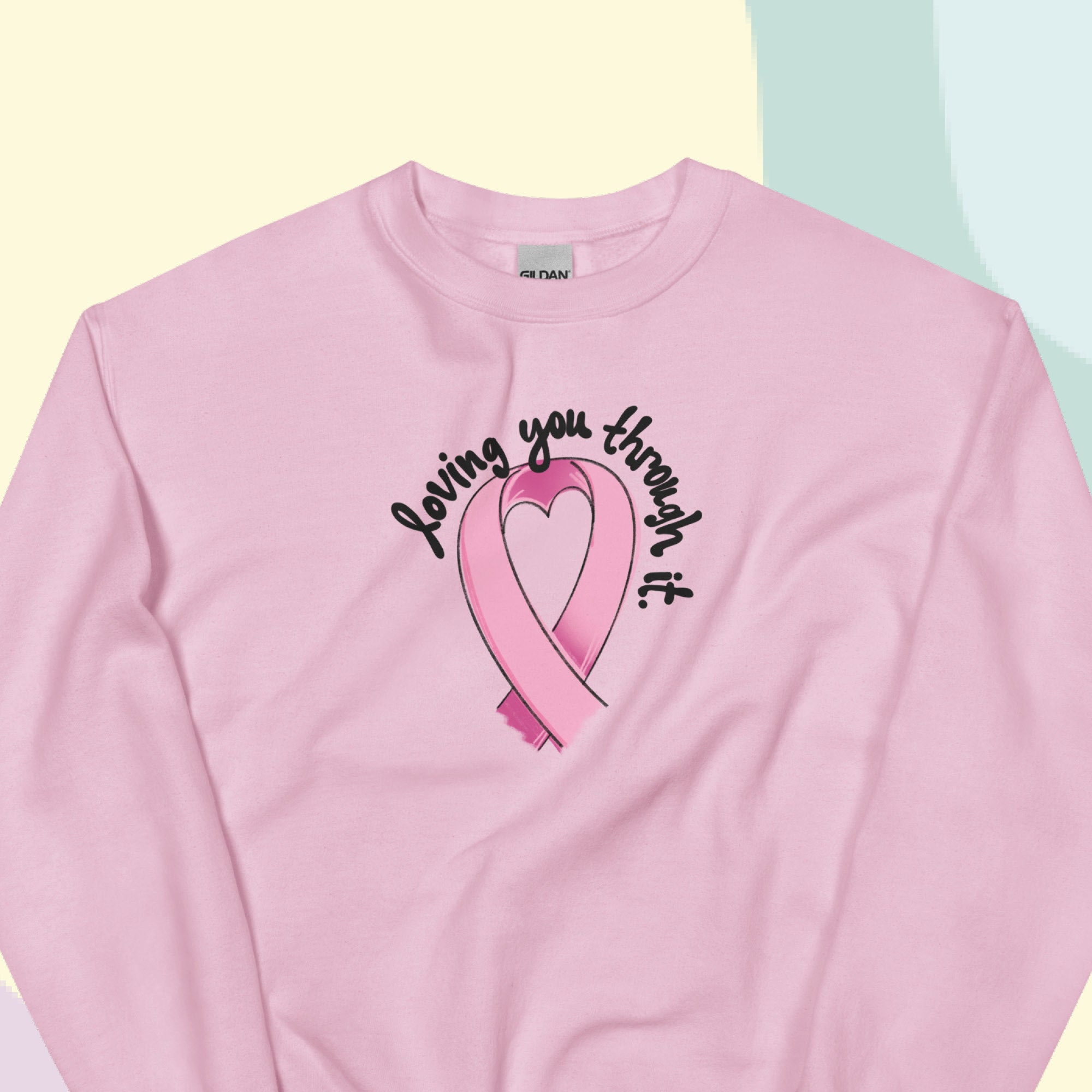 Pink Ribbon Breast Cancer Awareness Month Handprint Art | Footprint ...