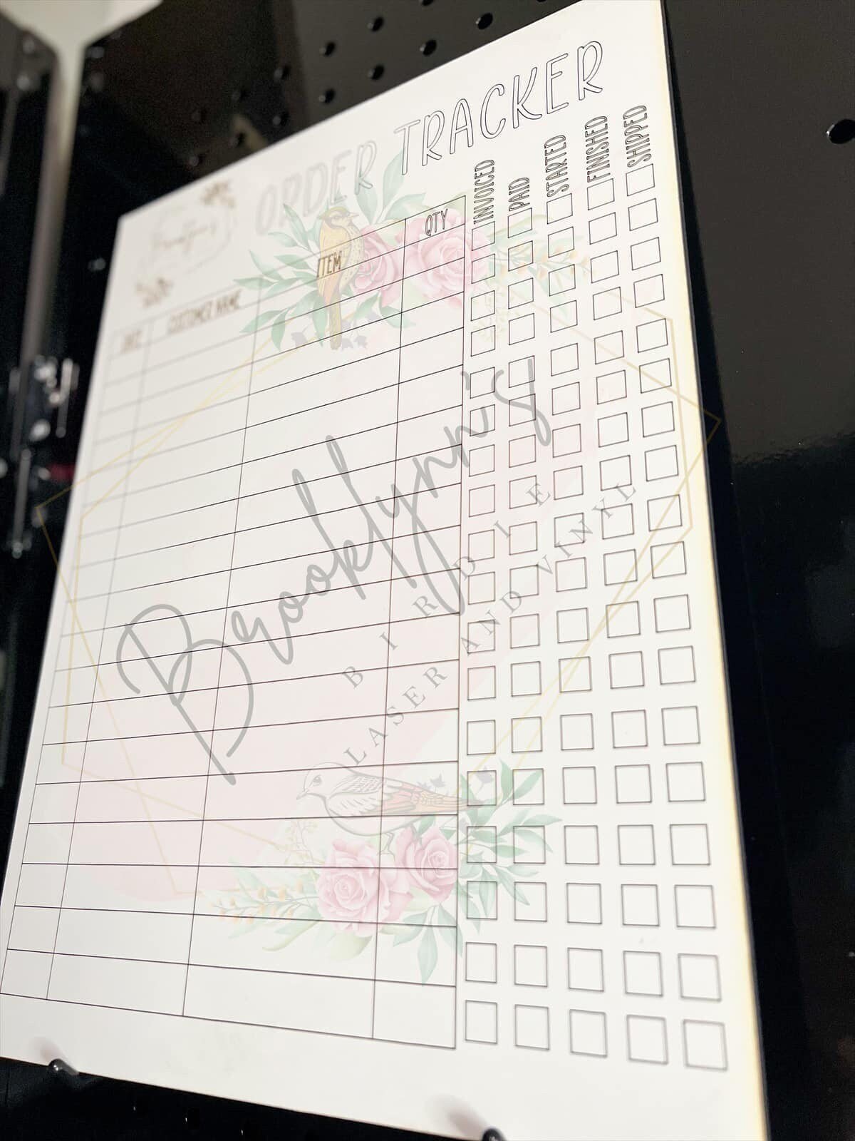 Order Tracker Cut SVG FILE ONLY - Etsy