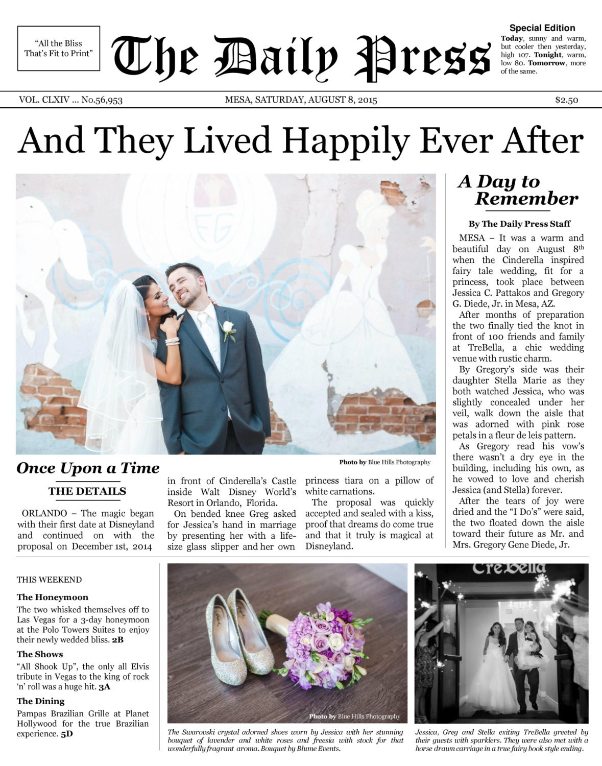 Newspaper Wedding Dress