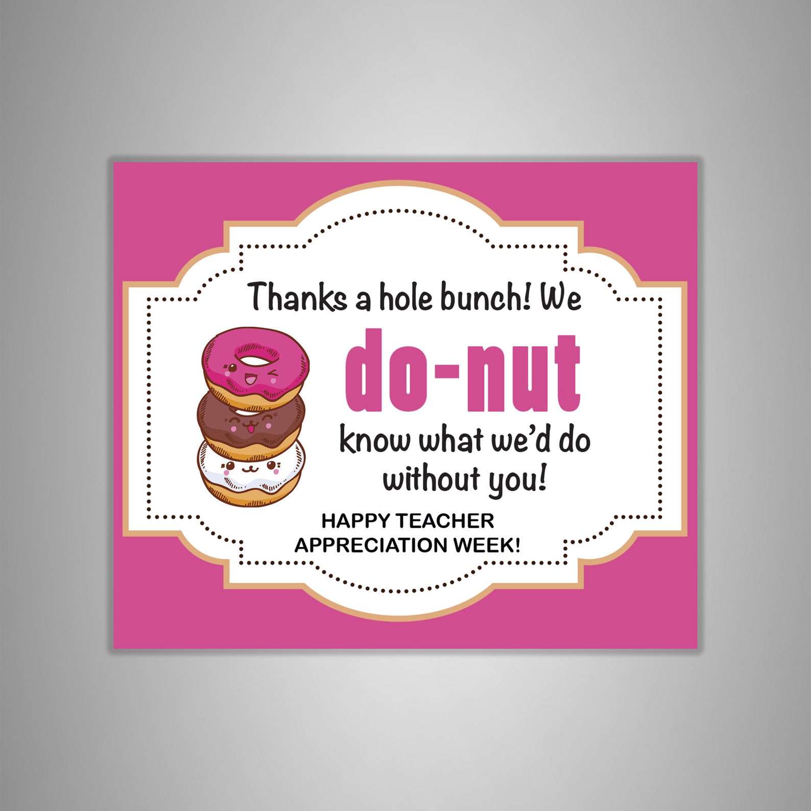 Teacher Appreciation Week - Treat Labels (large) - Avery Label ...