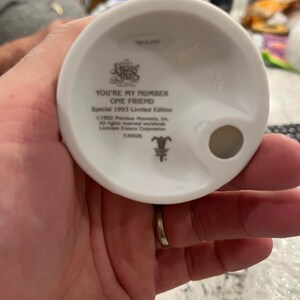 Precious Moments “you’re My Number One Friend” - Etsy