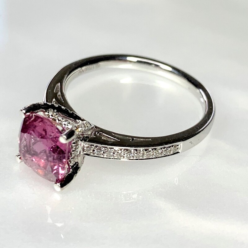 Pink Sapphire Ring - Etsy